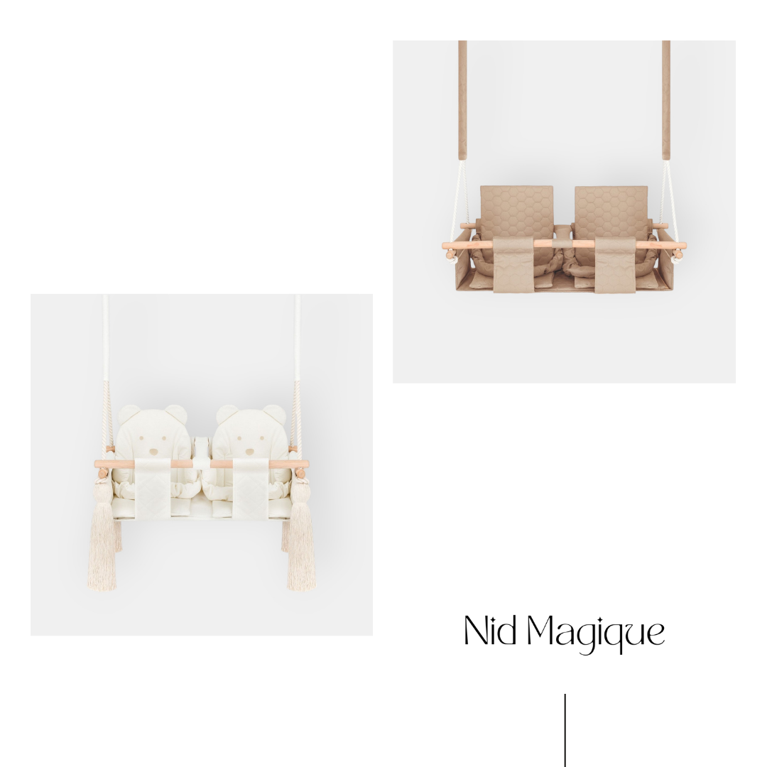 Indoor Twin Baby Swings: Safe Double Seats for Siblings & Twins– Nid ...
