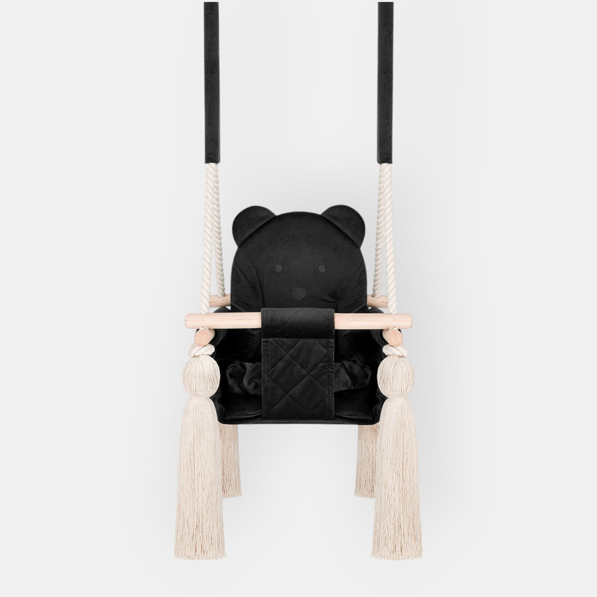 Indoor Swing For Toddler and Baby Playroom - Stylish Black Design– Nid ...