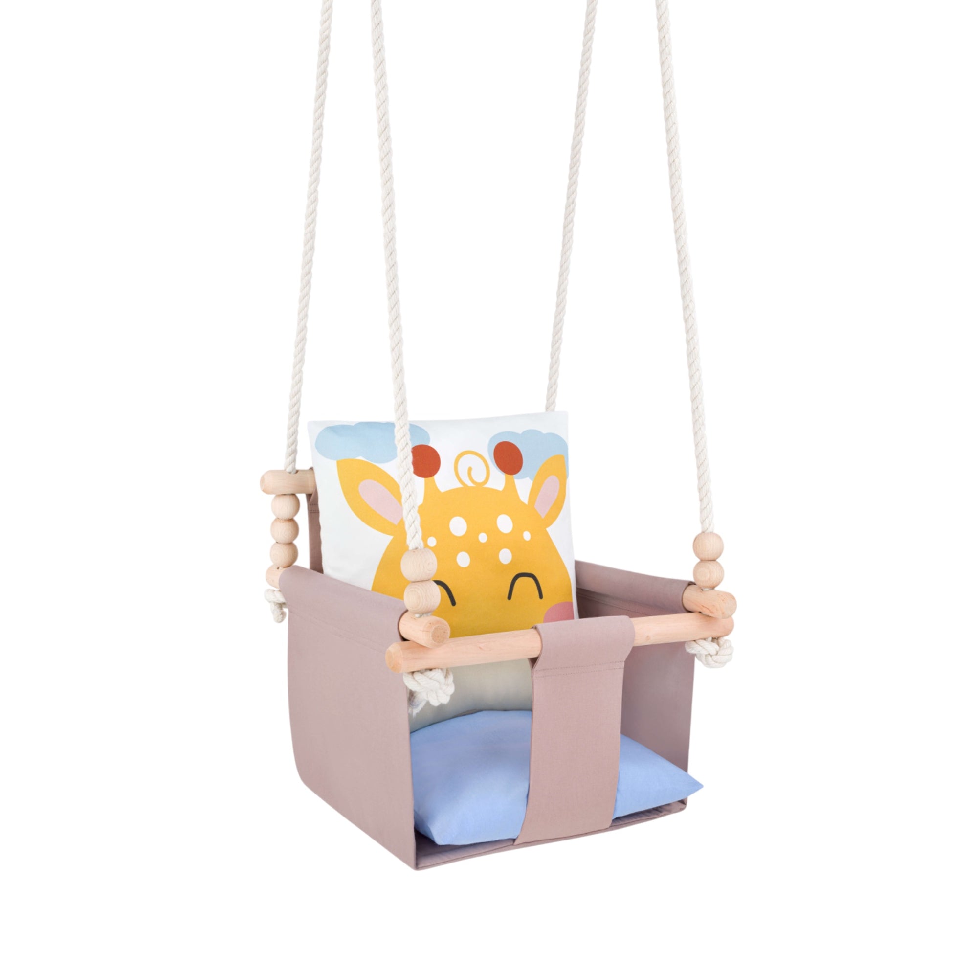 Safari Baby Swing - Handcrafted Indoor Swing for Development & Play ...